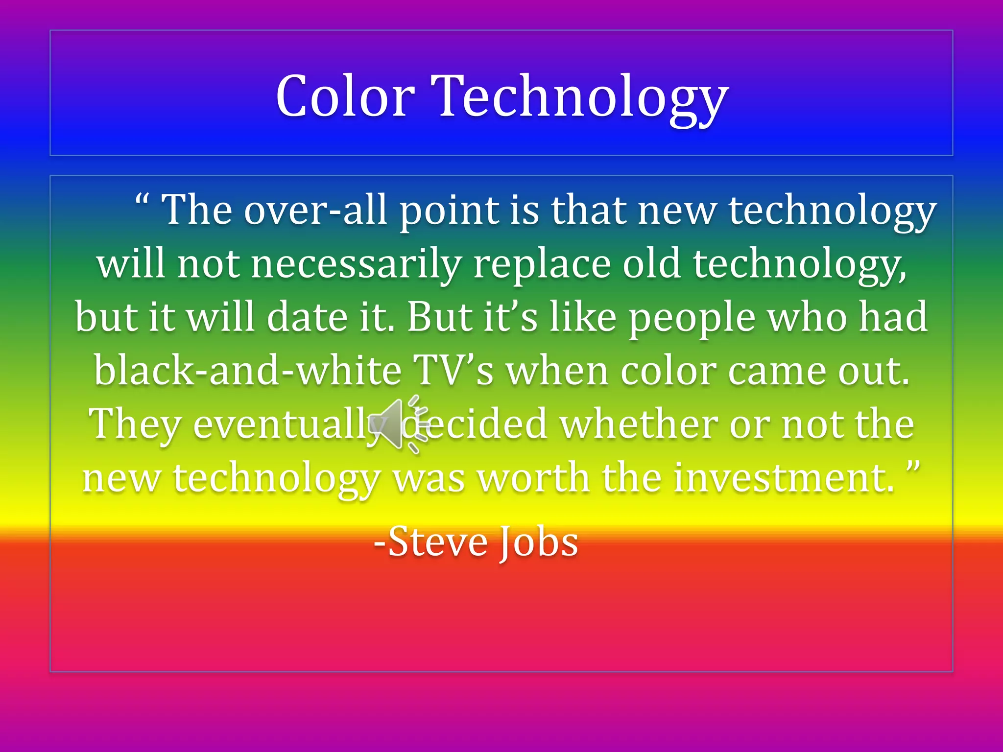 Color Technology PowerPoint | PPT