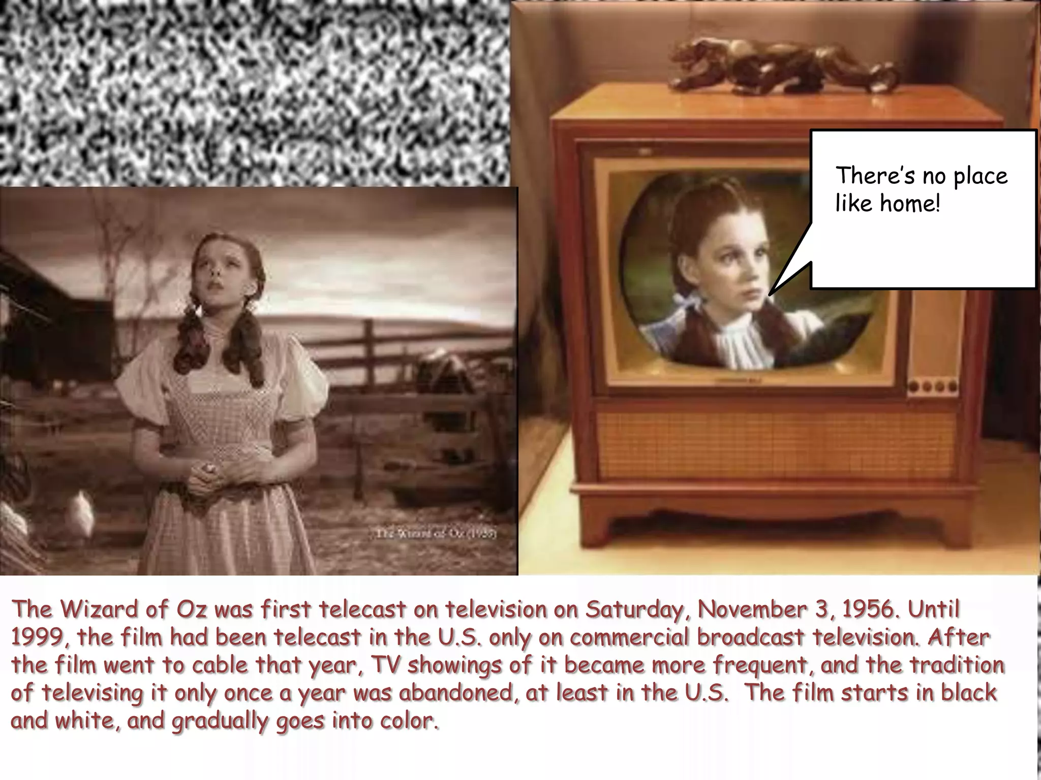History of Color Television Comic | PPTX