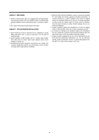 Color television chassis cn 001 g | PDF