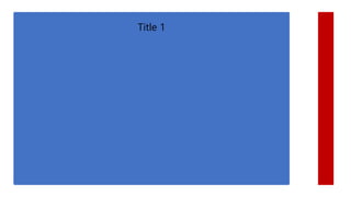 Color Template | PPTX