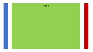Color Template | PPTX