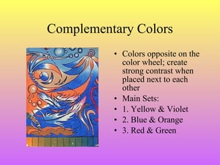 Color Theory: Pinconning High School | PPT