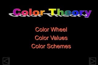 Color Theory college first year 2023 - 2024 | PPT