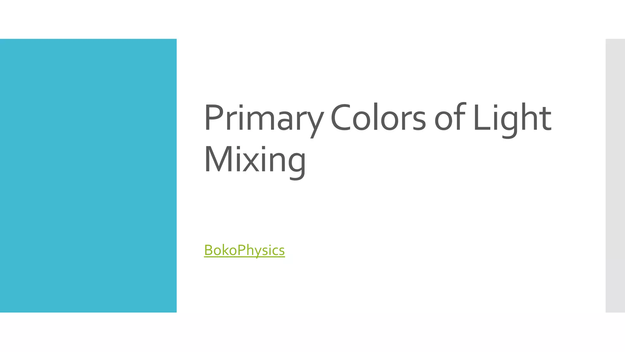 Color theory | PPT
