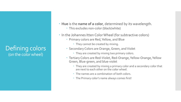 Color theory | PPT