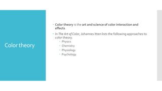 Color theory | PPT