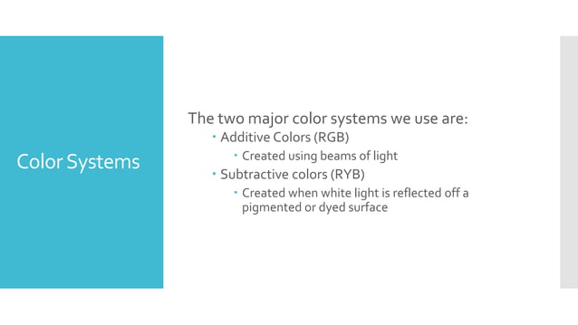 Color theory | PPT