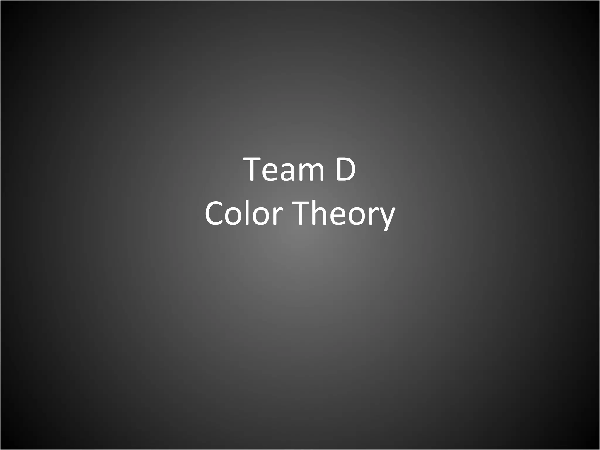 Color theory | PPT