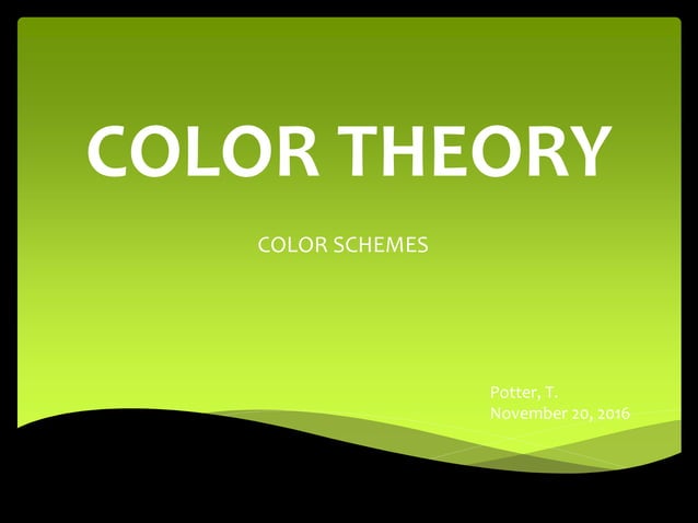 Color theory | PPT