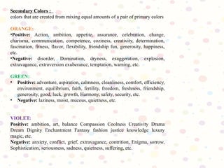 COLOR THEORY design and architecture | PPTX