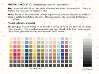 COLOR THEORY design and architecture | PPTX