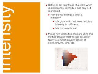 Color Theory | PPTX | Fashion Trends | Style & Fashion