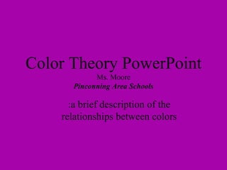 Color theory2 | PPT