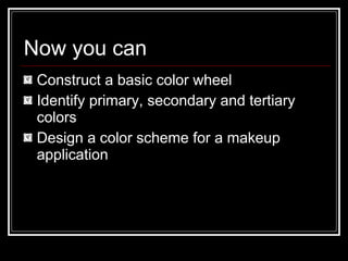 Color theory coach certification | PPT