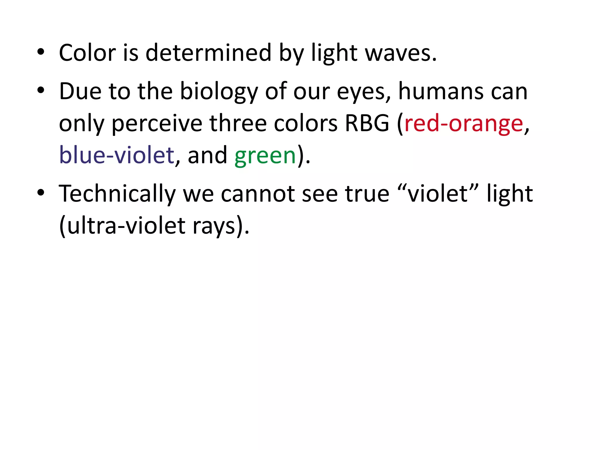 Intro to Color theory for High School | PPT