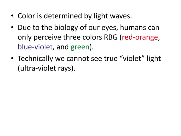 Intro to Color theory for High School | PPT