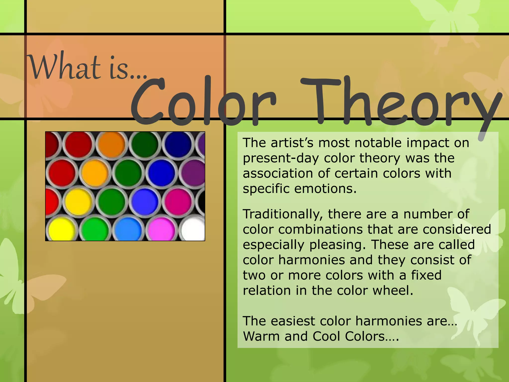 AHSArt: Color theory Drawing + Painting | PPTX
