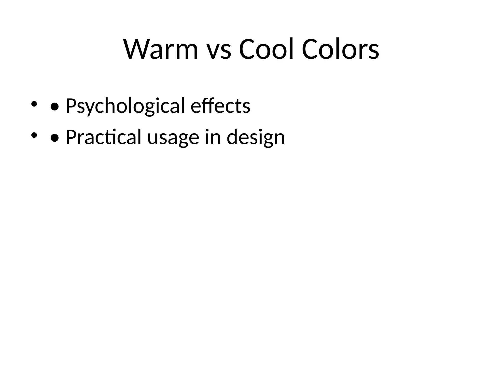 color theory graphic design course work | PPTX