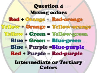 Color Theory Quiz | PPTX