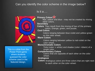 Color theory robots | PPTX