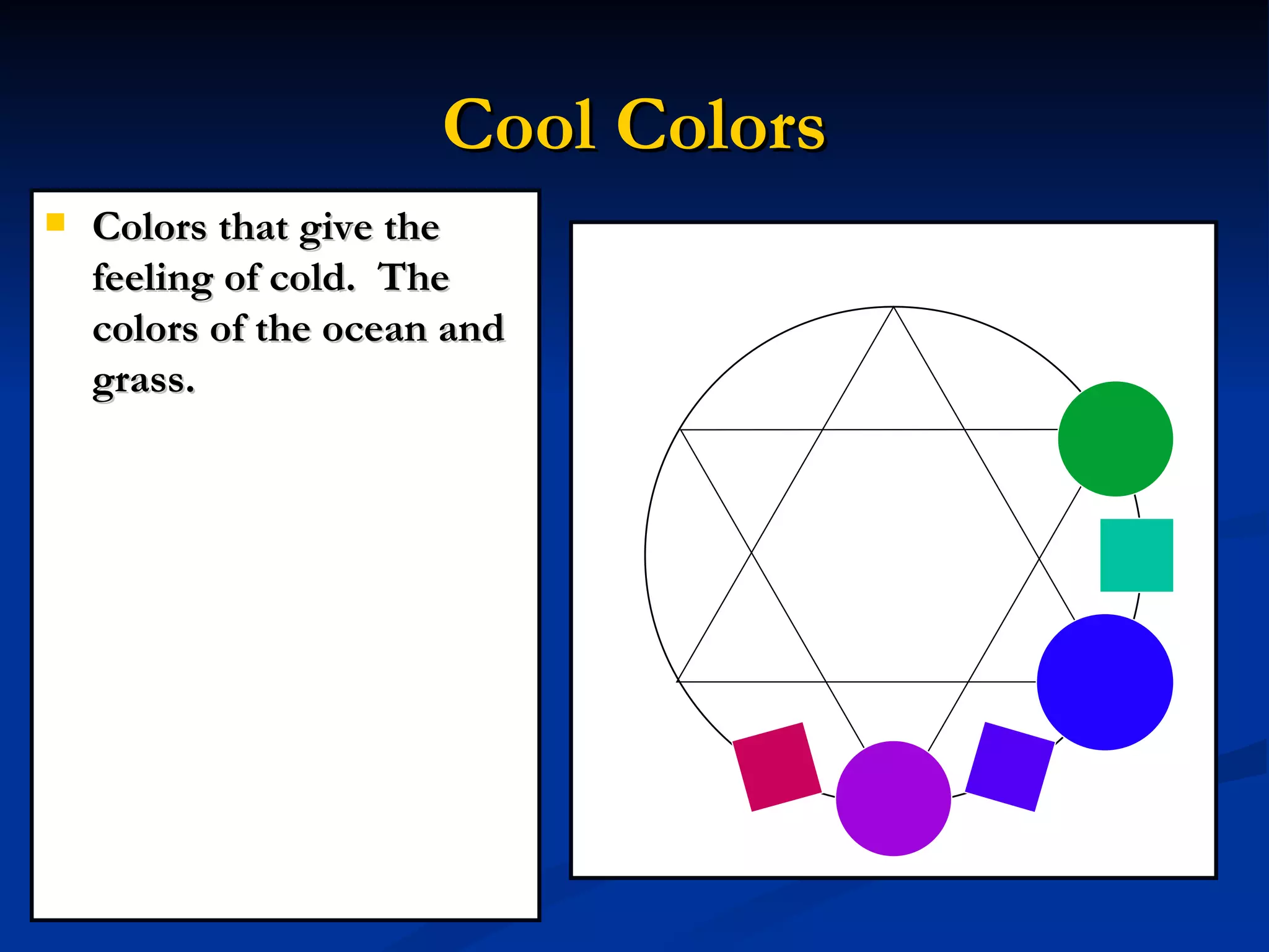 Color theory vocabulary | PPT | Science