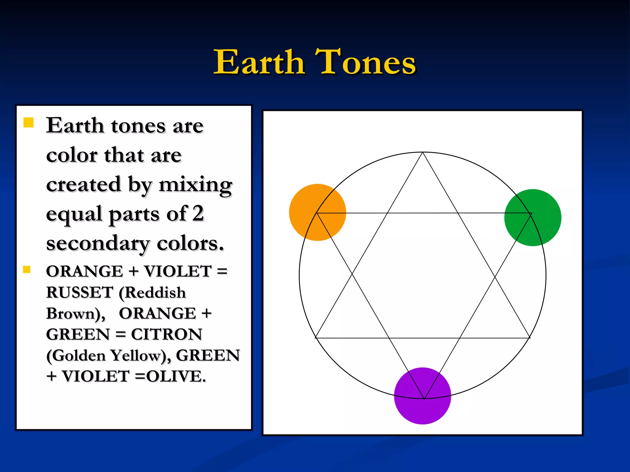 Color theory vocabulary | PPT | Science