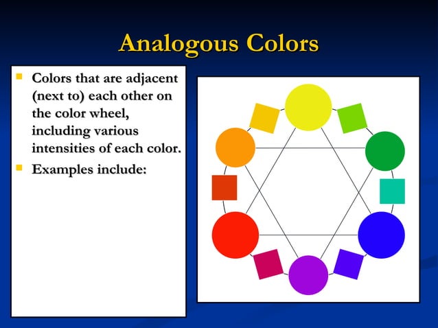 Color theory vocabulary | PPT | Science