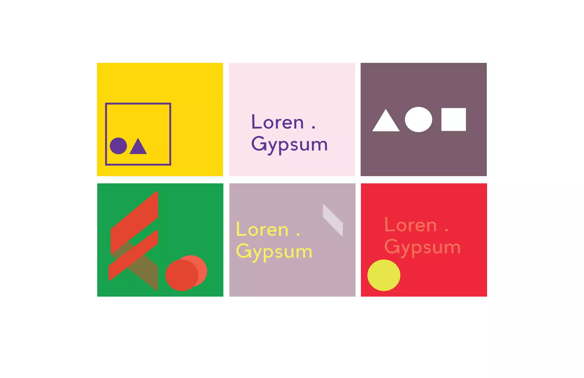 Color typeface combinations | PPT