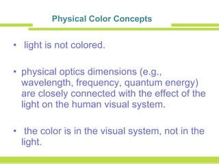 Color vision | PPT
