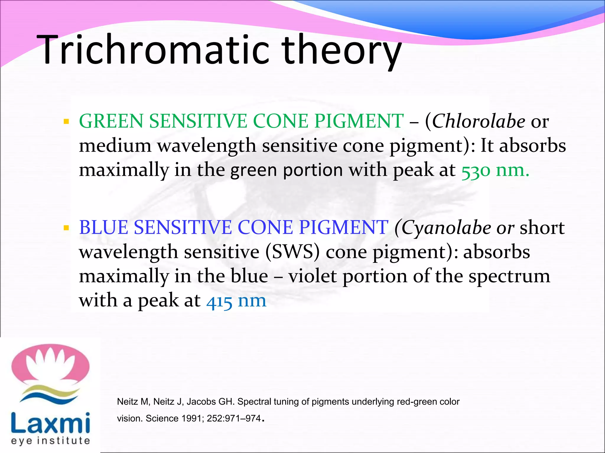 Colour vision and its clinical aspects | PPTX