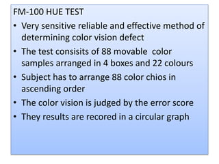 Color vision and its anomalies | PPTX