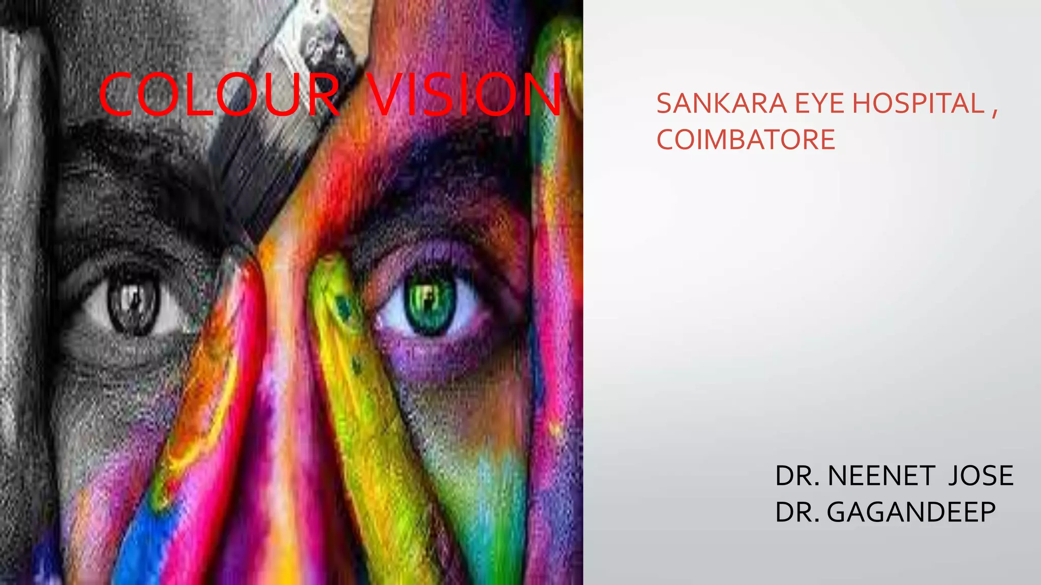 Color vision - concepts | PPTX