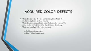Color vision - concepts | PPTX