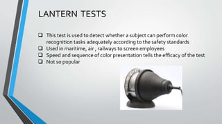 Color vision - concepts | PPTX