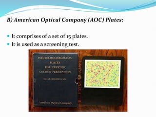 Color Vision by Atikur Rahman (dept. optometry, RIPANS) | PPTX