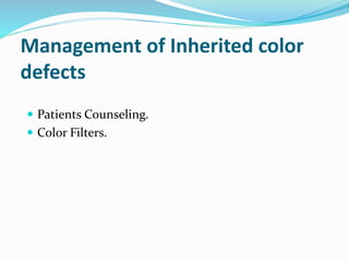 Color Vision by Atikur Rahman (dept. optometry, RIPANS) | PPTX