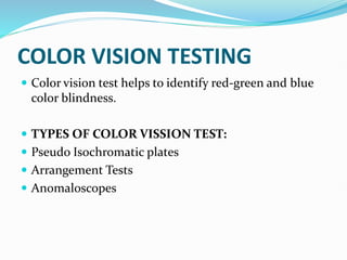 Color Vision by Atikur Rahman (dept. optometry, RIPANS) | PPTX