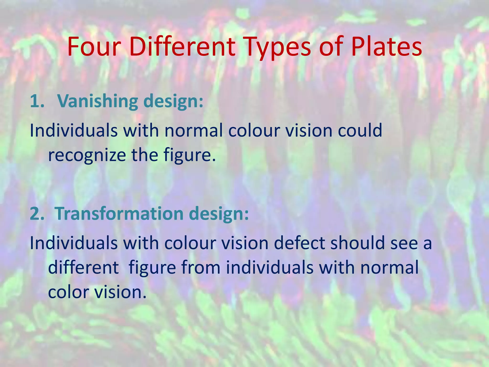 Color Vision Deficiency and Ishihara's Test | PPSX