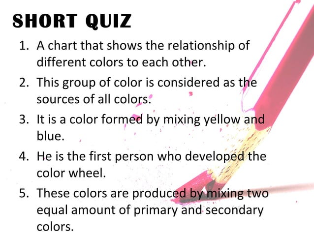 The Color Wheel | PPT