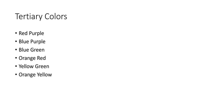Color Wheel.pptx Mapeh 10 ARTS PRESENTATION | PPT