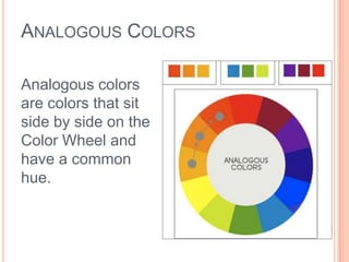 Color wheel colorscheme | PPTX