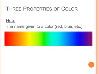 Color wheel colorscheme | PPTX