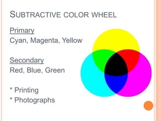 Color wheel colorscheme | PPTX