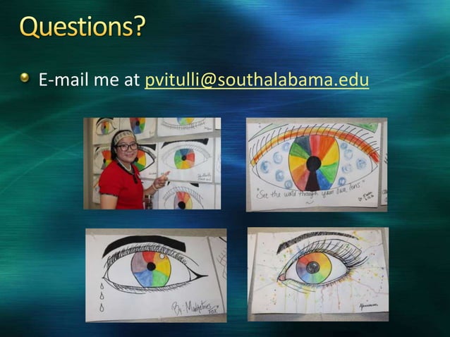 Color Wheel Eyes | PPTX | Painting | Arts and Crafts