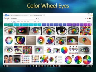 Color Wheel Eyes | PPTX