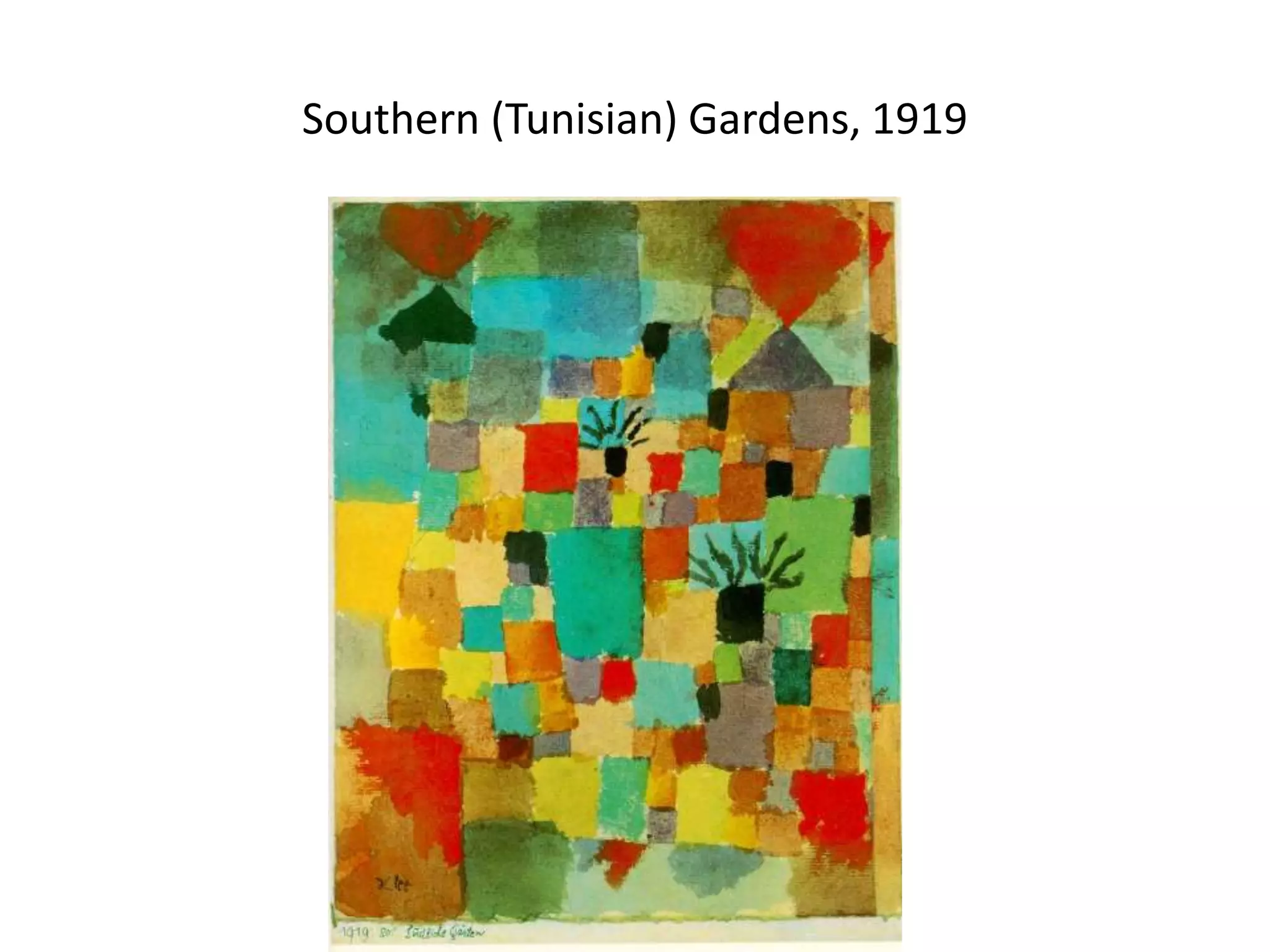 Color wheel & paul klee | PPT