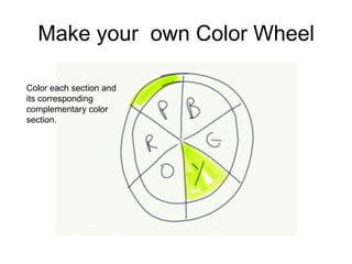 Color wheel ppp | PPSX | Painting | Arts and Crafts
