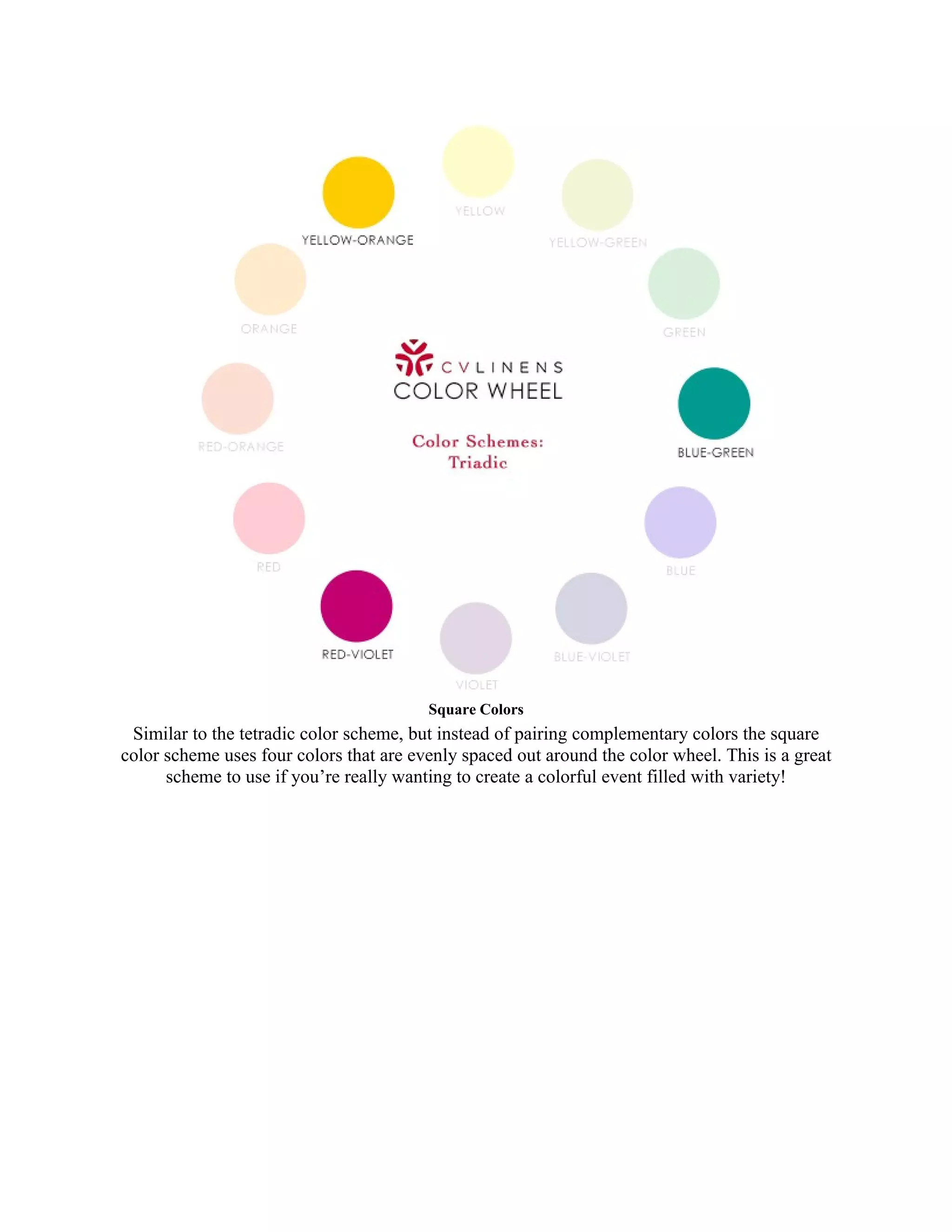 The Standard Color Wheel | PDF