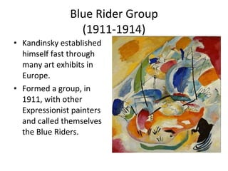 Kandinksy, for 3rd Grade | PPT