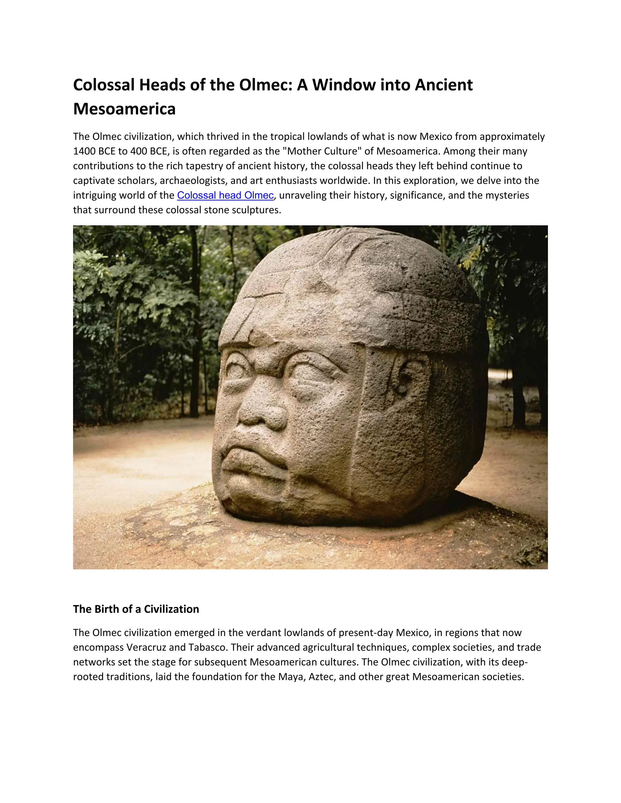 Colossal Heads of the Olmec.pdf